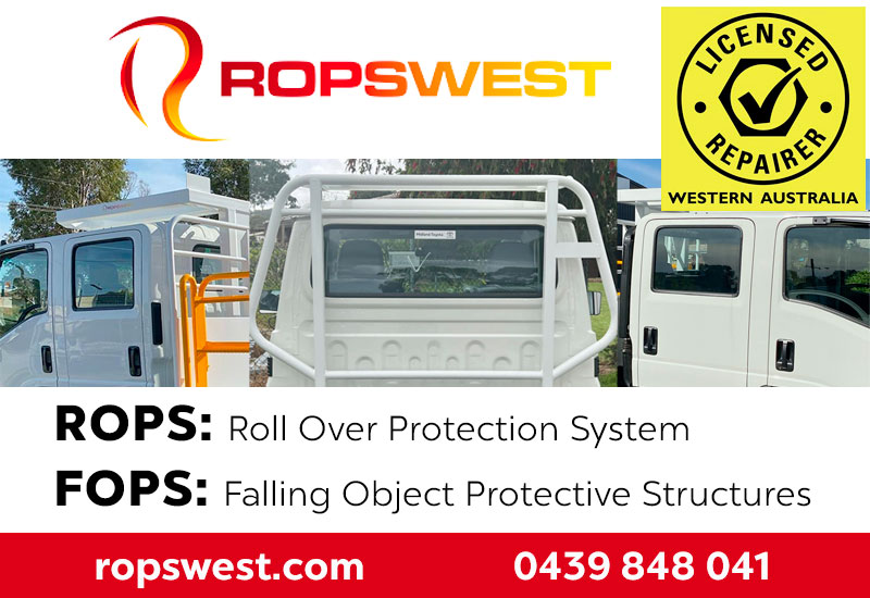 Ropswest - Truck & Heavy Vehicle ROPS, FOPS. Truck Body Modifications